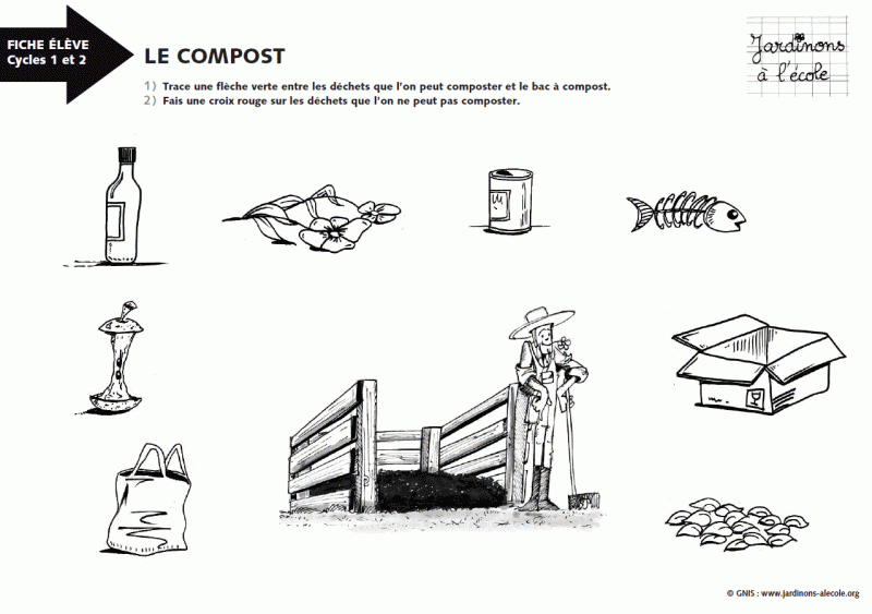 Activité pour la classe : Le compost